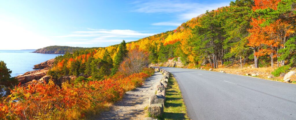 Best Fall Foliage Scenic Drives Near Blue Hill